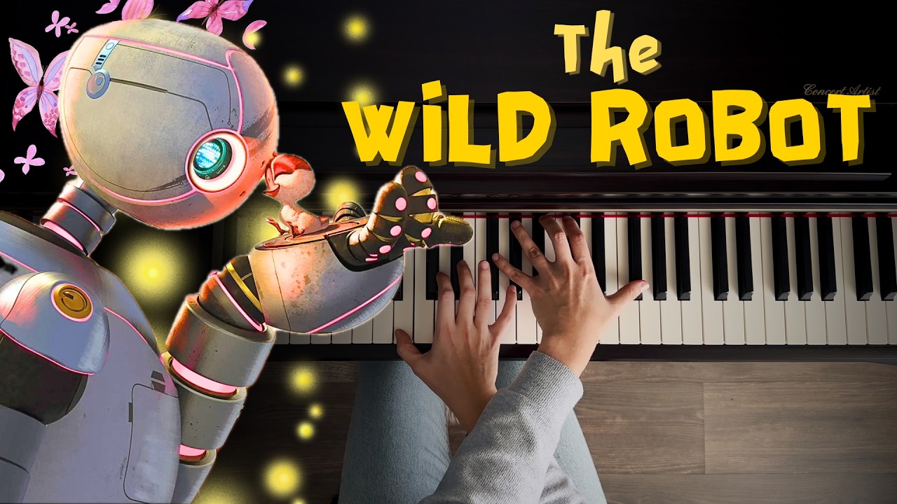 I Could Use a Boost (from The Wild Robot Movie) | Piano Cover + Sheet ...