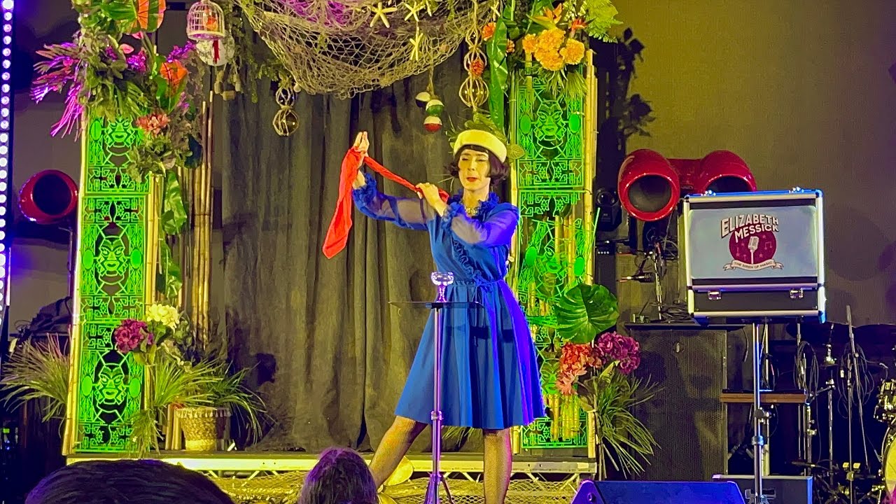 Tiki Noire at the Globe Theater "SIREN OF MAGIC" Elizabeth Messick ...