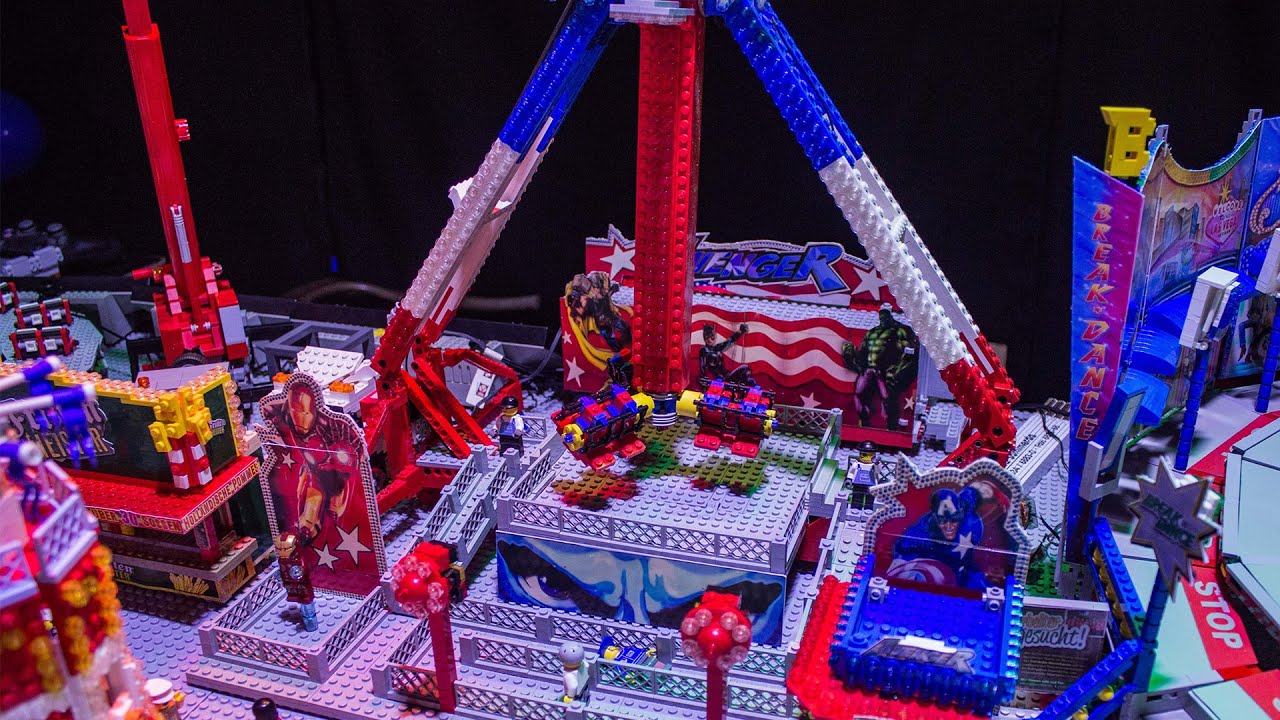 Lego Kirmes - Avenger KMG Inversion - KirmesLego100 - YouTube