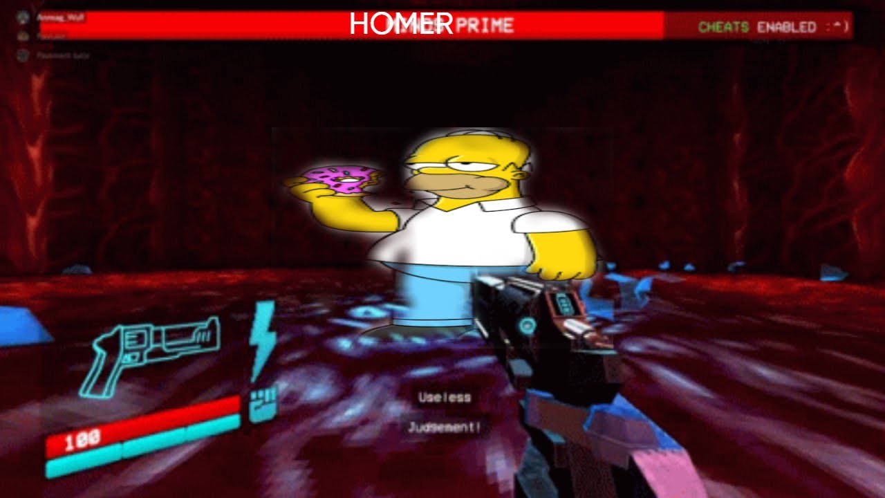 Homer Simpson (Homer Prime) FIGHT ULTRAKILL - YouTube