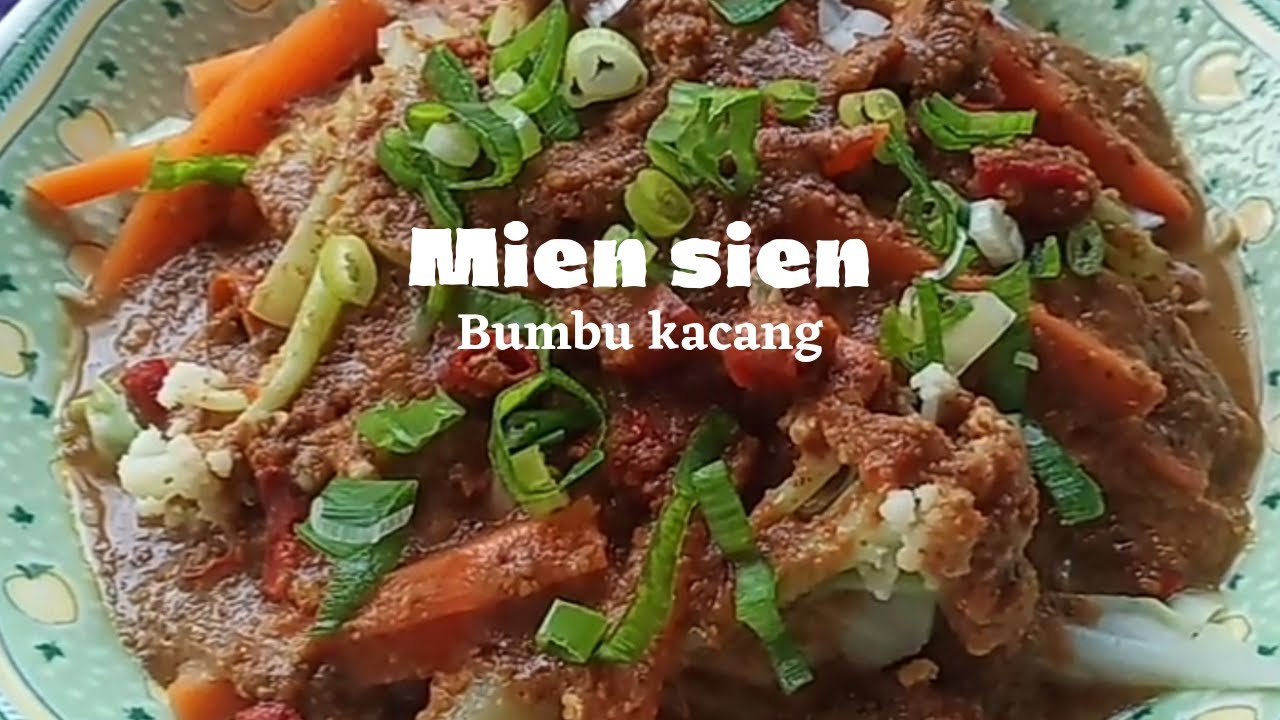 Mien Sien Bumbu Kacang Youtube