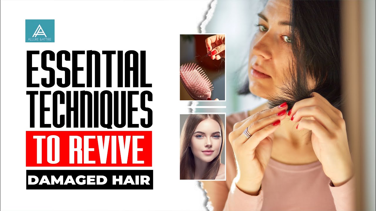 Essential Techniques to Revive Damaged Hair || Thin Edges Repair ...