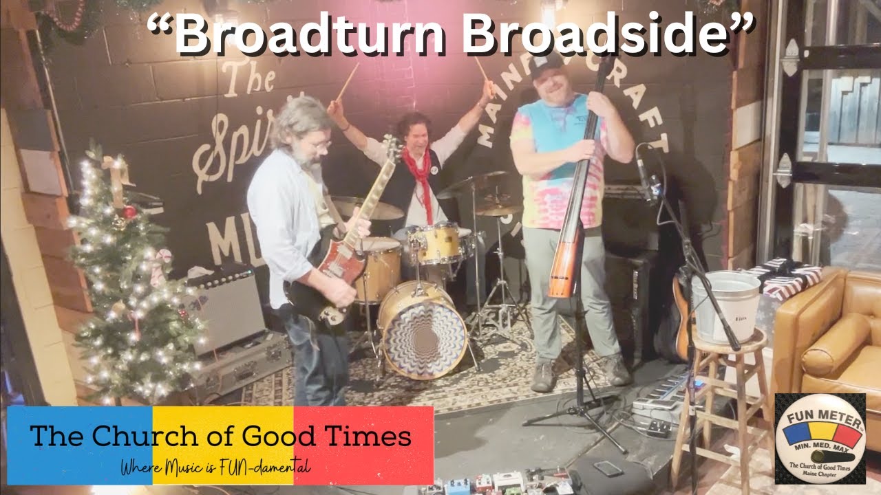 Church of Good Times Trio - "Broadturn Broadside" Live Jazz Jam Band ...