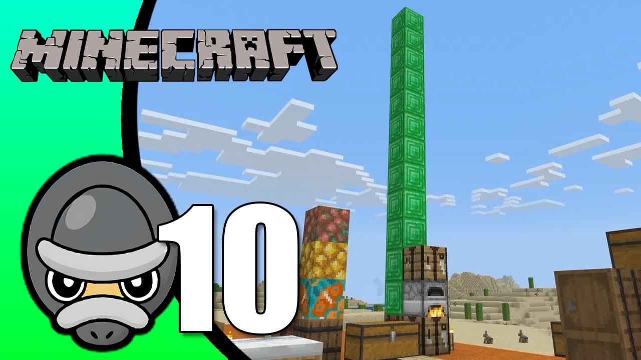 Digging a Giant Hole in Minecraft // Part 10 - YouTube