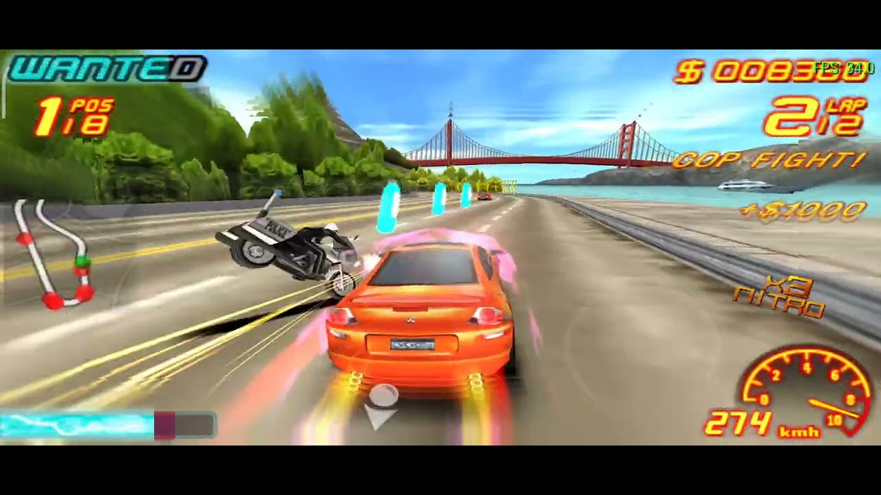 Asphalt Urban GT 2 PSP Gameplay Android - PPSSPP EMULATOR - YouTube