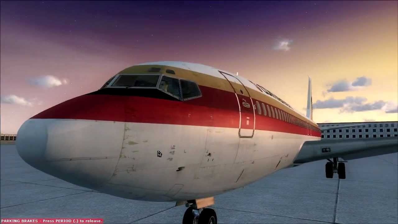 Boeing 707 walk around - Flight Simulator X [HD] - YouTube