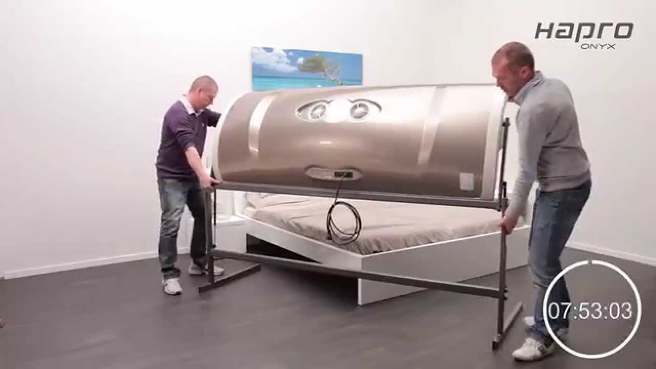 Hapro Onyx 14/1 T Solarium einfacher Aufbau | time4wellness - YouTube