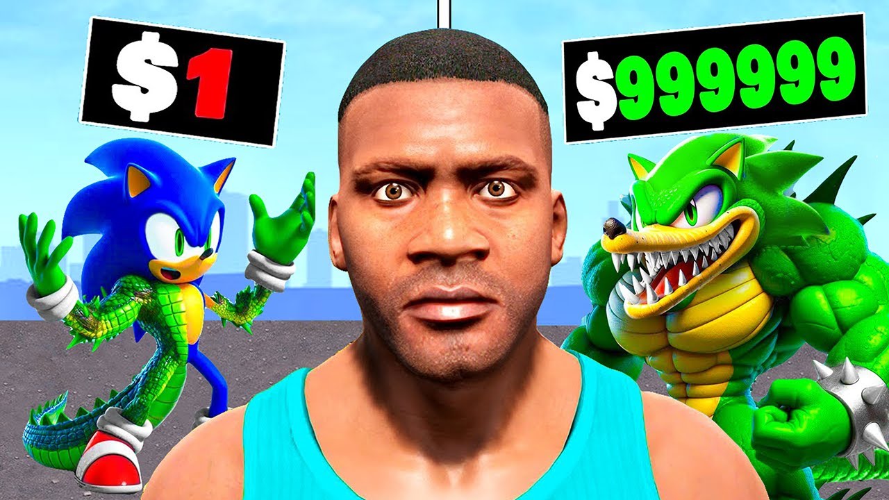 How To Play SONIC CROC In GTA 5 Story Mode - YouTube