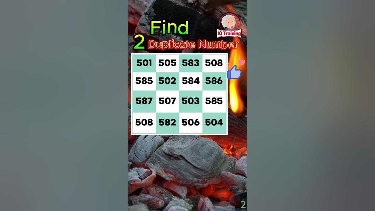Find Duplicate Number Episode 7 Youtube