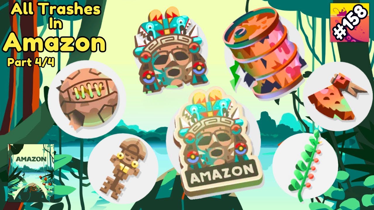 Creatures Of The Deep : All Trashes in Amazon (Part 4/4) - YouTube