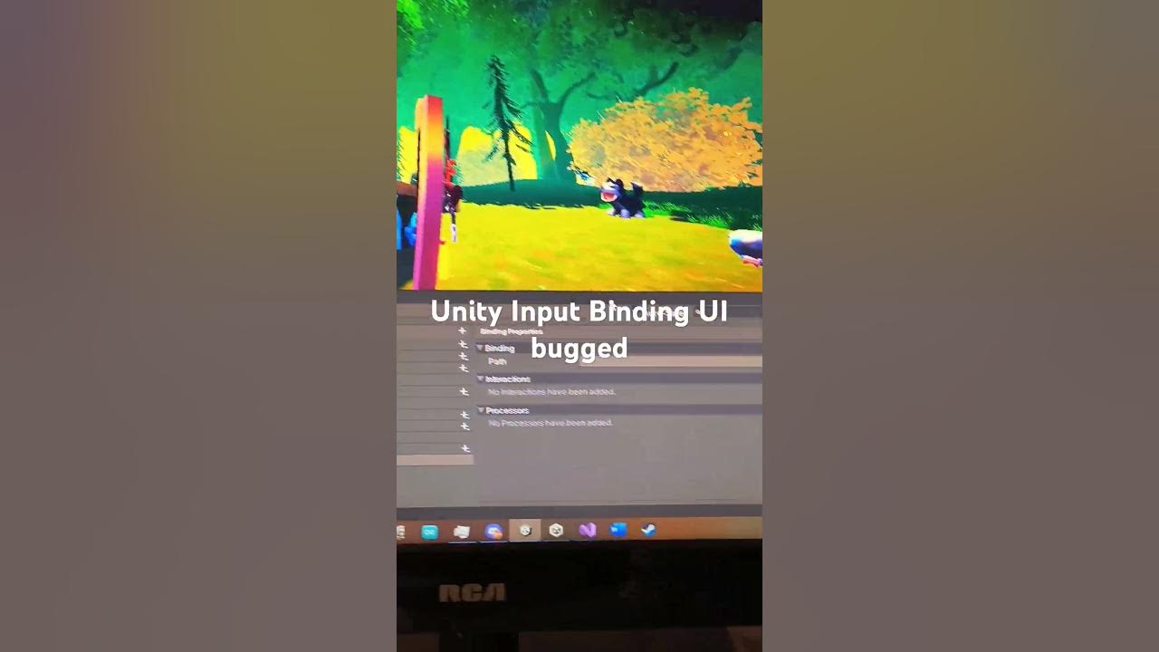 Unity UI bug, input system menu not visible. #unity #ui #bug #unity #help #fix #input - YouTube