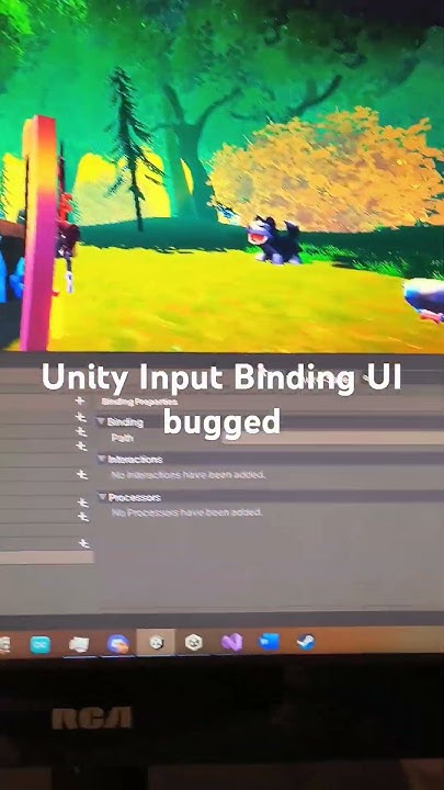 Unity UI bug, input system menu not visible. #unity #ui #bug #unity #help #fix #input - YouTube