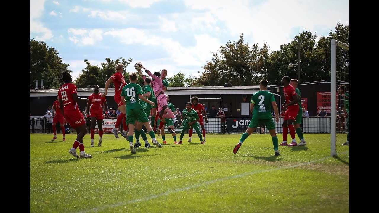 Corsham Town FC v Slimbridge - FA Cup Match Highlights - YouTube