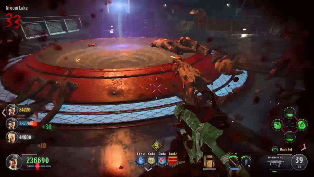 4 person high round strategy for "classified" bo4 zombies - YouTube