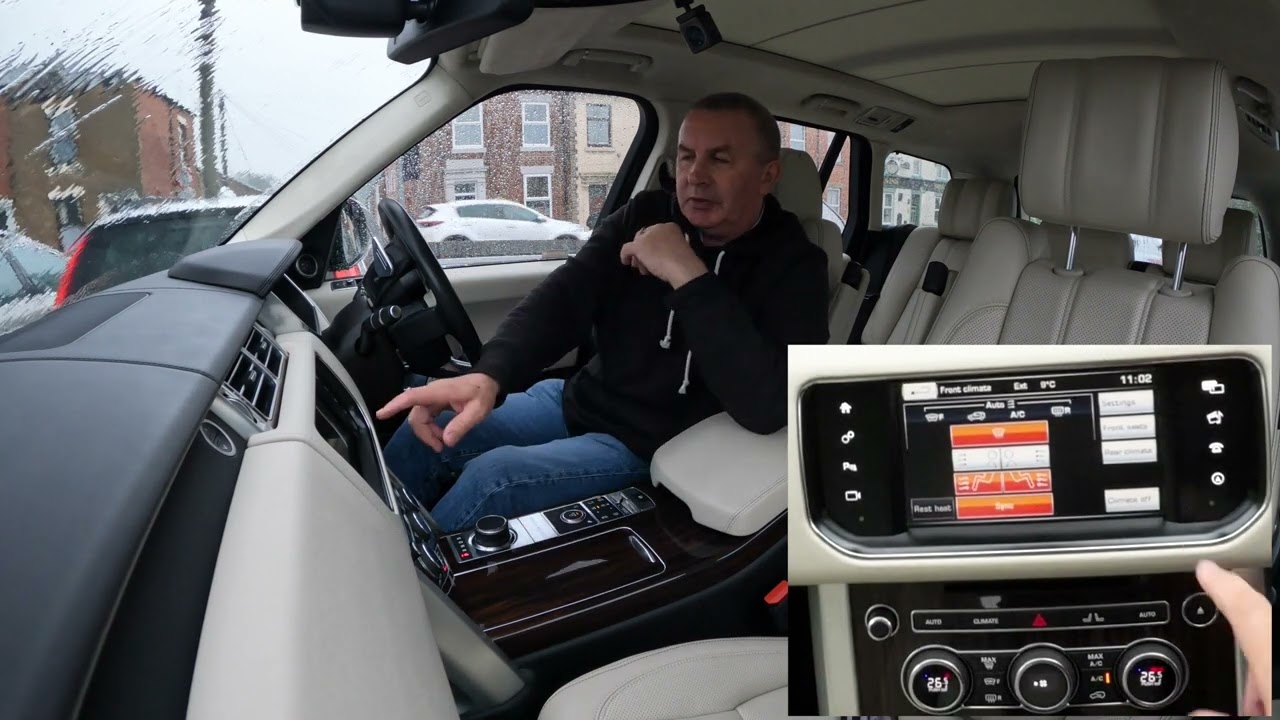 How to Operate the 4 Zone Climate Control System in a 2015 Range Rover ...