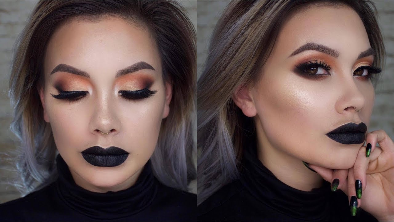 Dark Fall Tone Makeup | Nataschap - YouTube