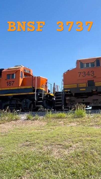 BNSF 3737 - September 28, 2024 #bnsf #railroad #railfan #train - YouTube