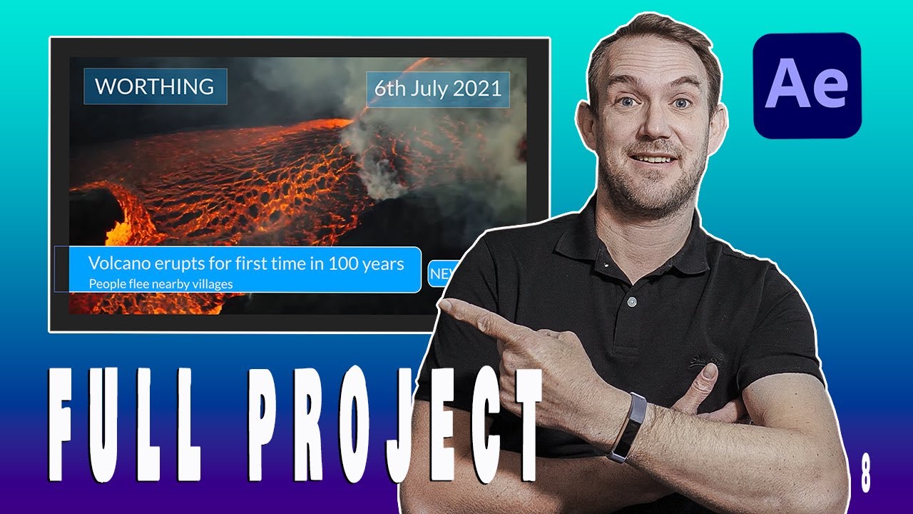 AFTER EFFECTS FULL PROJECT from start to finish - After Effects ...