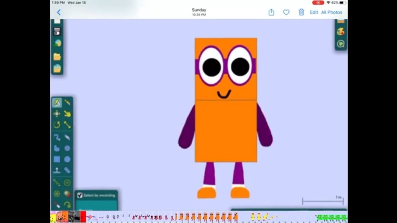 Numberblocks band halves 2 - YouTube