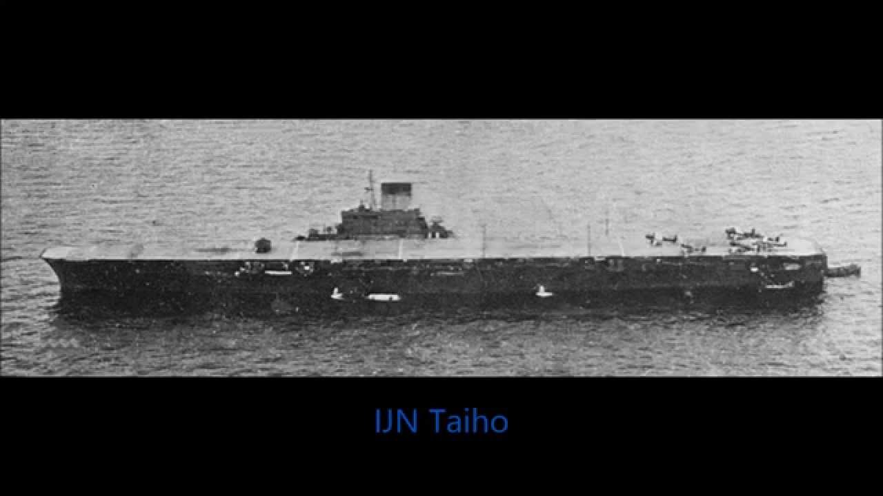 The Sinking of the Taiho - YouTube