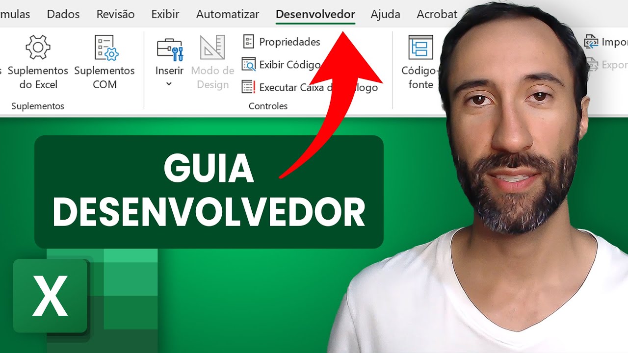 Como Habilitar o Modo Desenvolvedor no Excel [Rápido] - YouTube