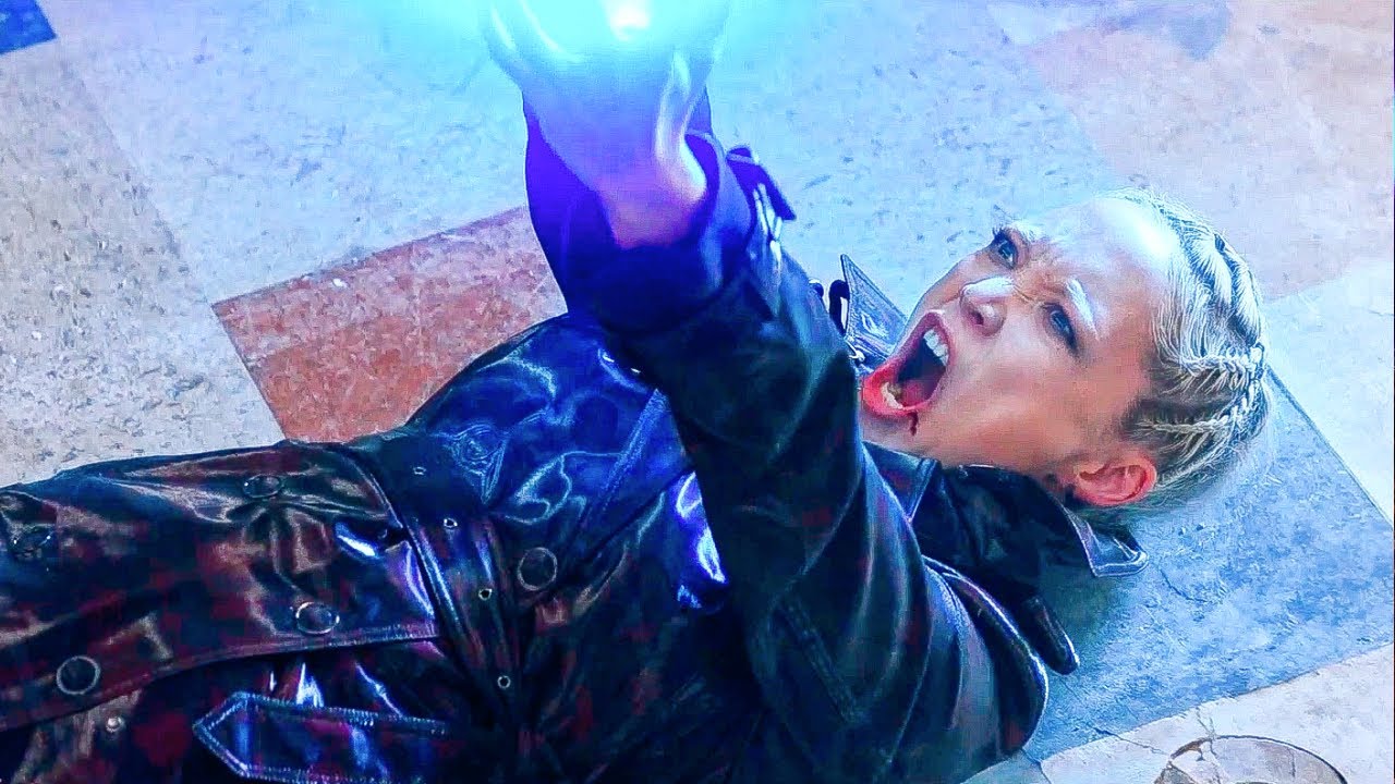 Thunder Force 2021 Lydia vs Laser. Fight and power scene - YouTube