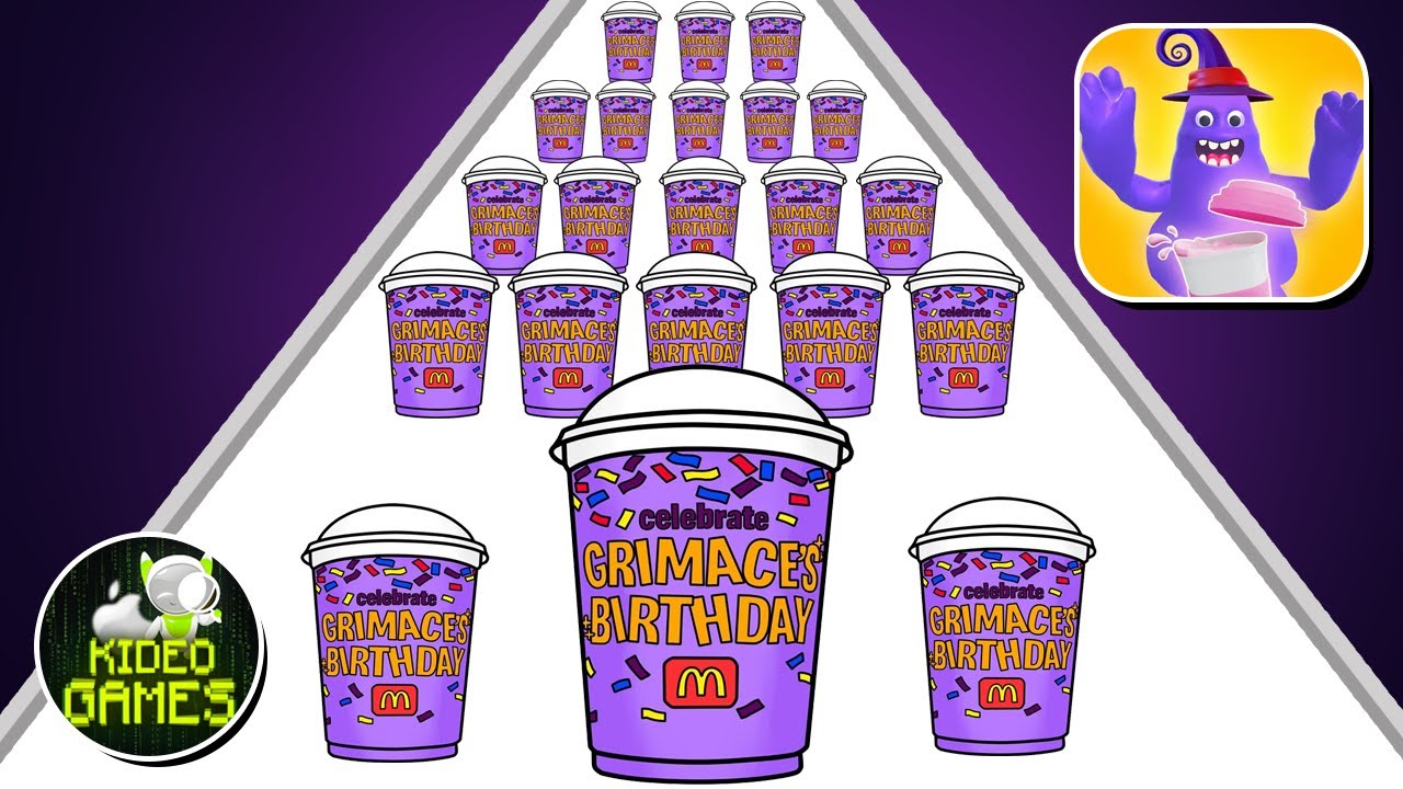 Grimace Shake Run - All Levels Gameplay Android,ios Walkthrough Mobile ...