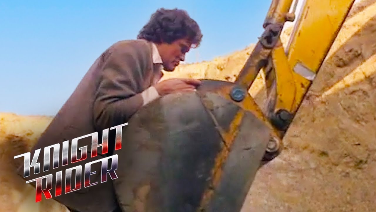Michael vs Excavator | Knight Rider - YouTube