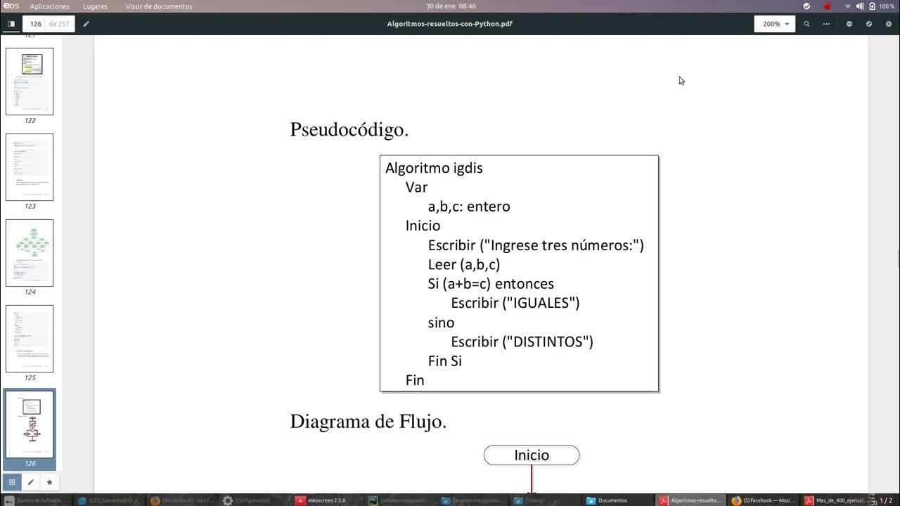 Pseudocódigo y diagrama de flujo Python TIC ESO Bachillerato IES ...