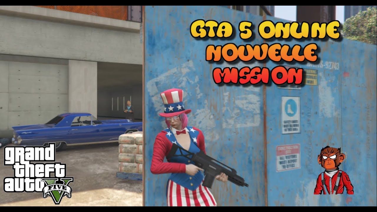 GTA 5 ONLINE NOUVELLES MISSIONS DE GERALD #3 - YouTube
