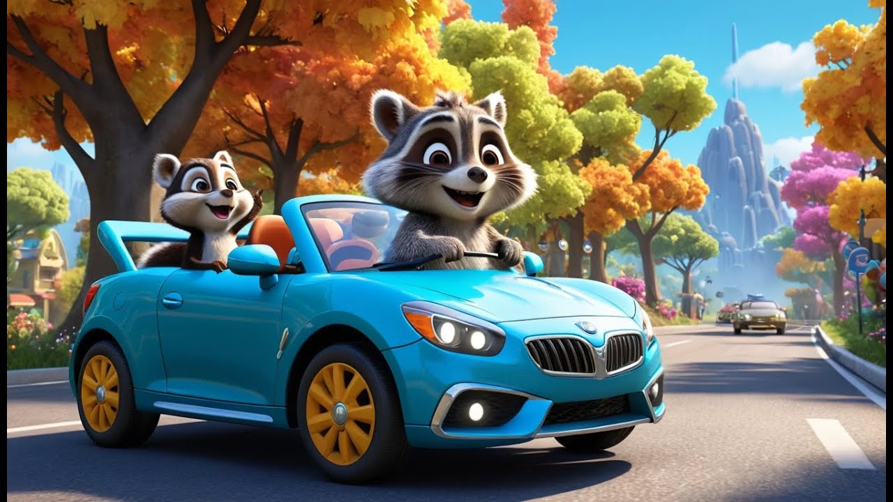 Ding Ding! Let’s Take a Bumpy Ride | Fun Vehicle Song for Kids ...