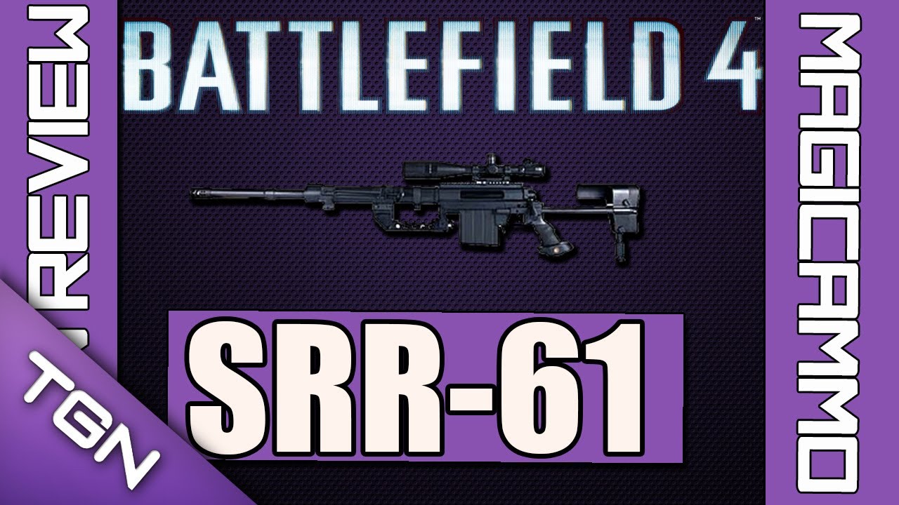 Battlefield 4|SRR-61 Weapon Review (Battlefield 4 Gameplay) - YouTube
