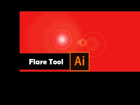 How to Use Flare Tool in Adobe Illustrator - YouTube