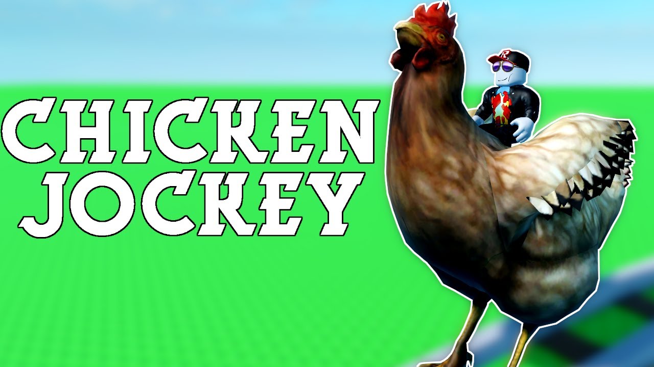 I Can't Believe There's A Chicken Jockey Cart - YouTube