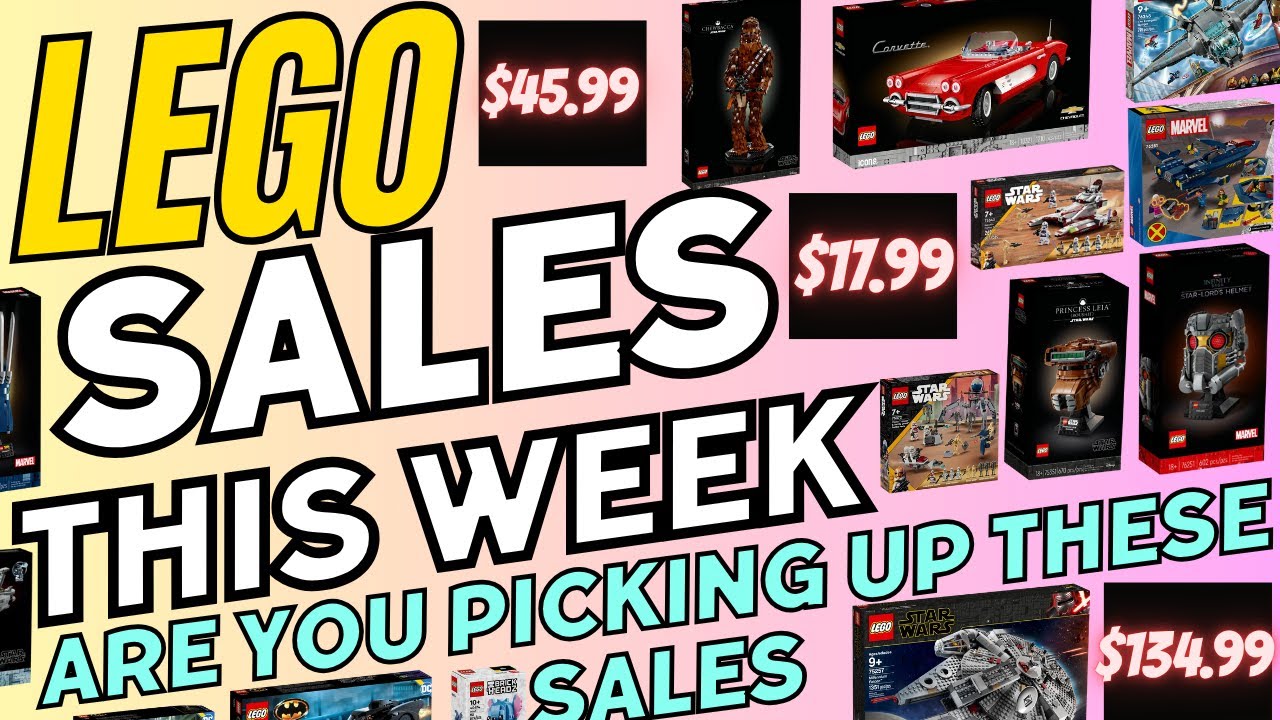 Lego Sales This Week - The Sales Keep Coming - YouTube