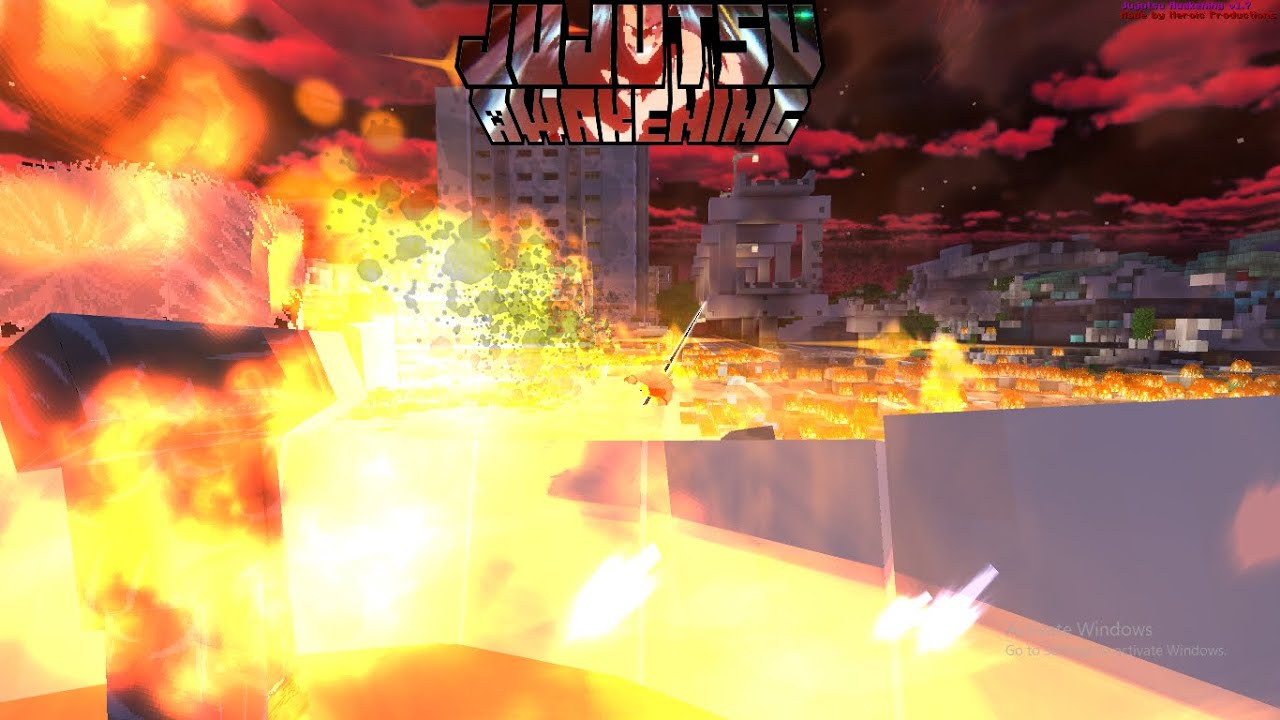 Sukuna Showcase | Jujutsu Awakening Minecraft JJK Addon Mcpe - YouTube