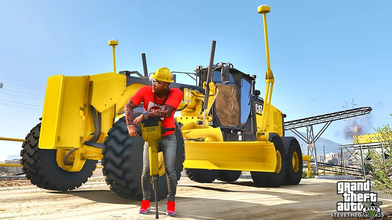 Millionaire's Construction Delivery in GTA 5!| Let's go to work GTA 5 ...