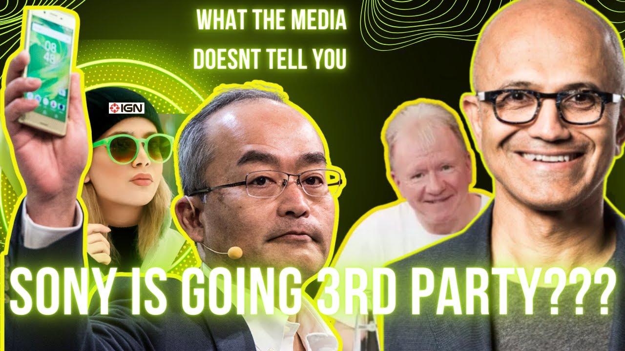 SONY PlayStation CEO SAYS Sony is Going 3rd PARTY but NOBODY is Talking ...