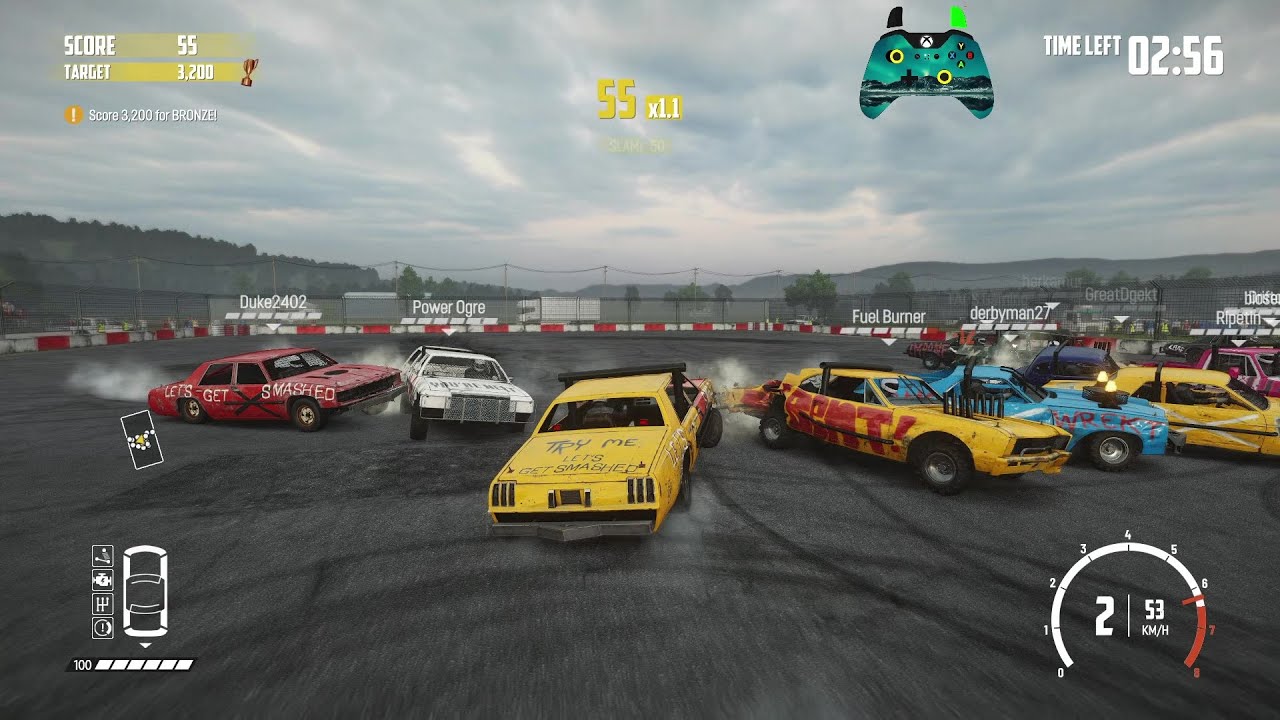 Wreckfest 24.04.15 Tournament Score Streak - Rammer - YouTube