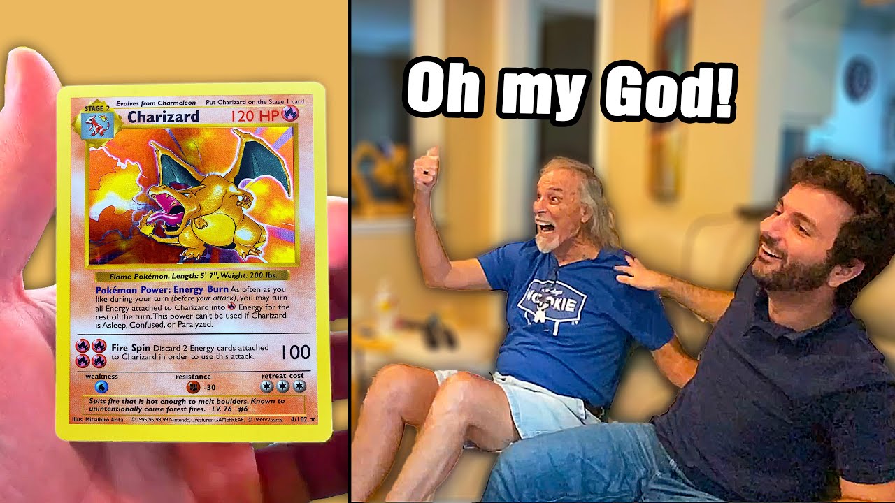 Father & Son Pull Rarest Pokemon Card! *Emotional* - YouTube