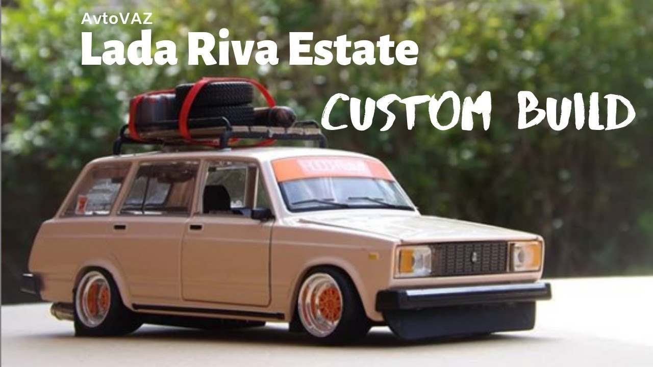 Lada Riva Estate 1/24 scale custom build - YouTube