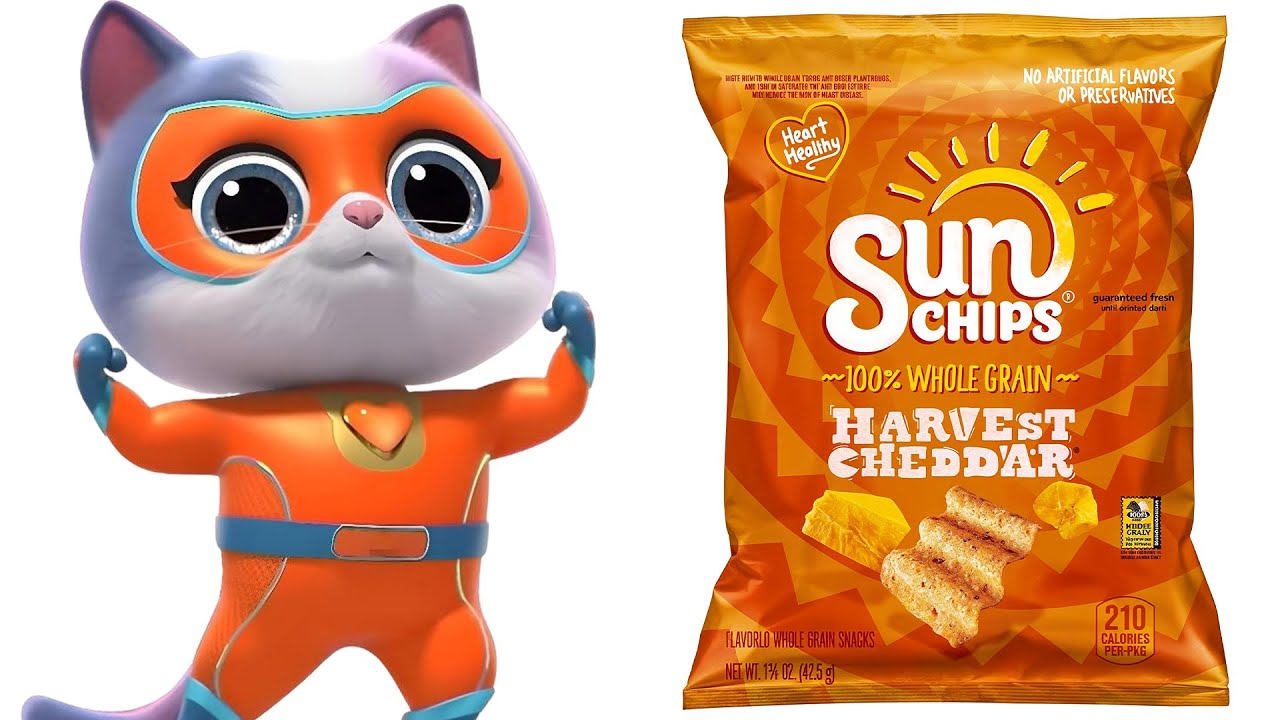 🐱🦸‍♀️Super Kitties Animation Characters And Their Favorite Snacks ...