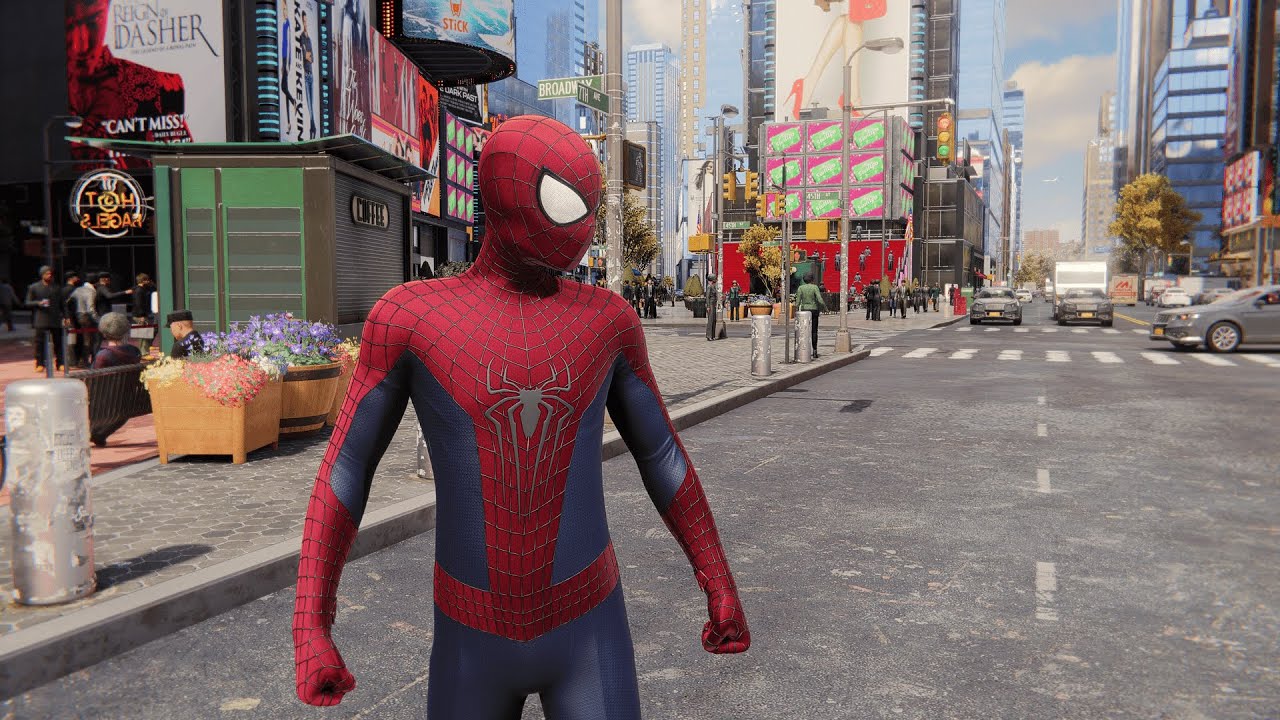 TASM 2 Movie Accurate Suit. Marvel's Spiderman Remastered. - YouTube