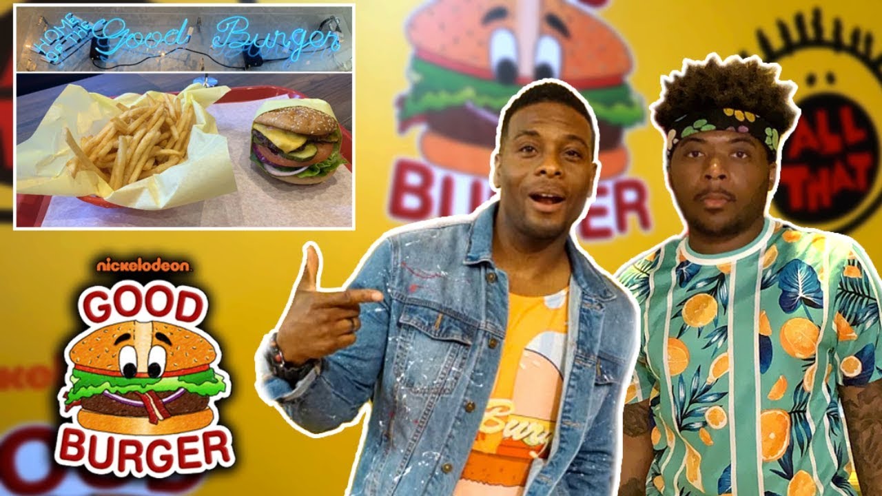 i WENT TO NICKELODEON'S "GOOD BURGER" POP-UP (VLOG) - YouTube