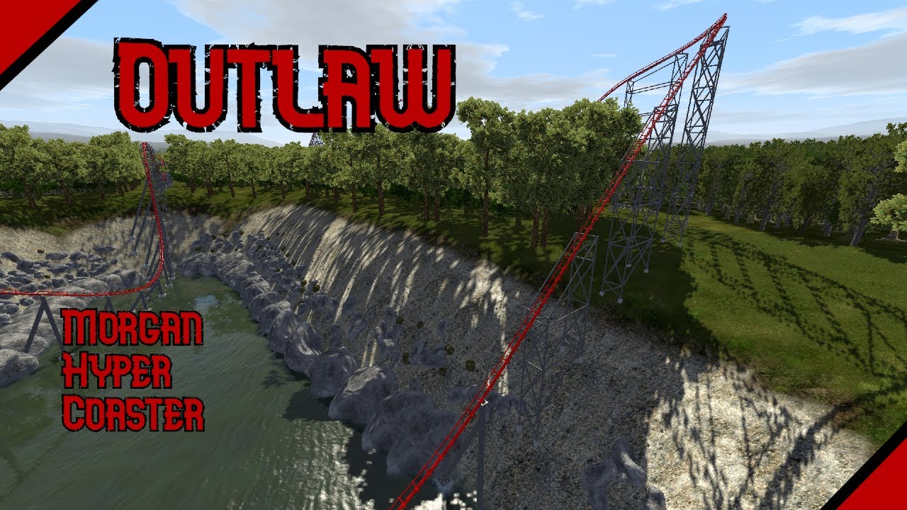 (No Limits 2) Morgan Hyper Roller Coaster- Outlaw - YouTube