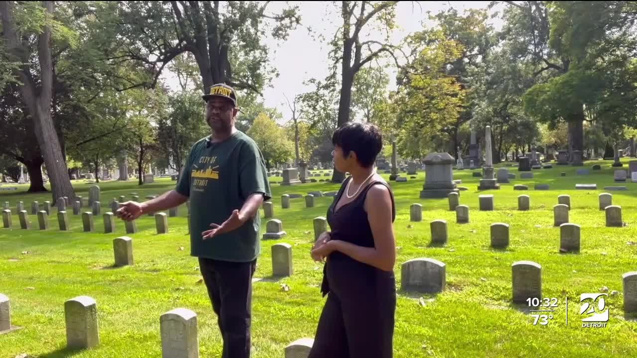 Archaeological scan at Campau Park reveals evidence of Camp Ward - YouTube