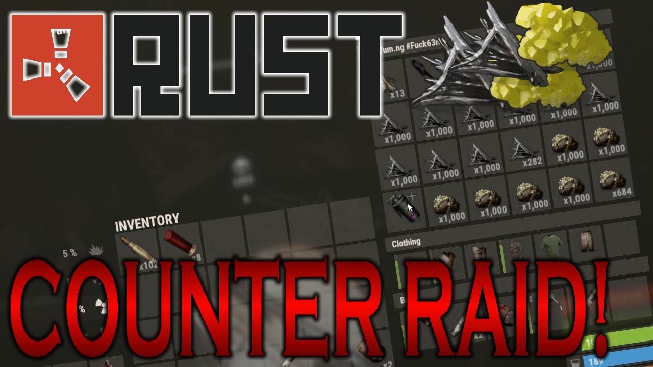 ~Rust~ COUNTER RAID ON ANGRY CLAN! - YouTube