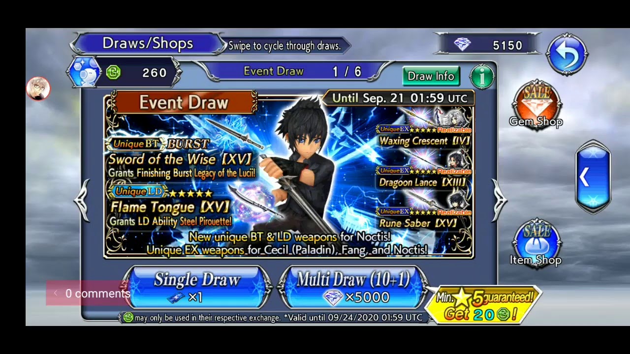 DFFOO NOCTIS BANNER PULLS part 1 - YouTube