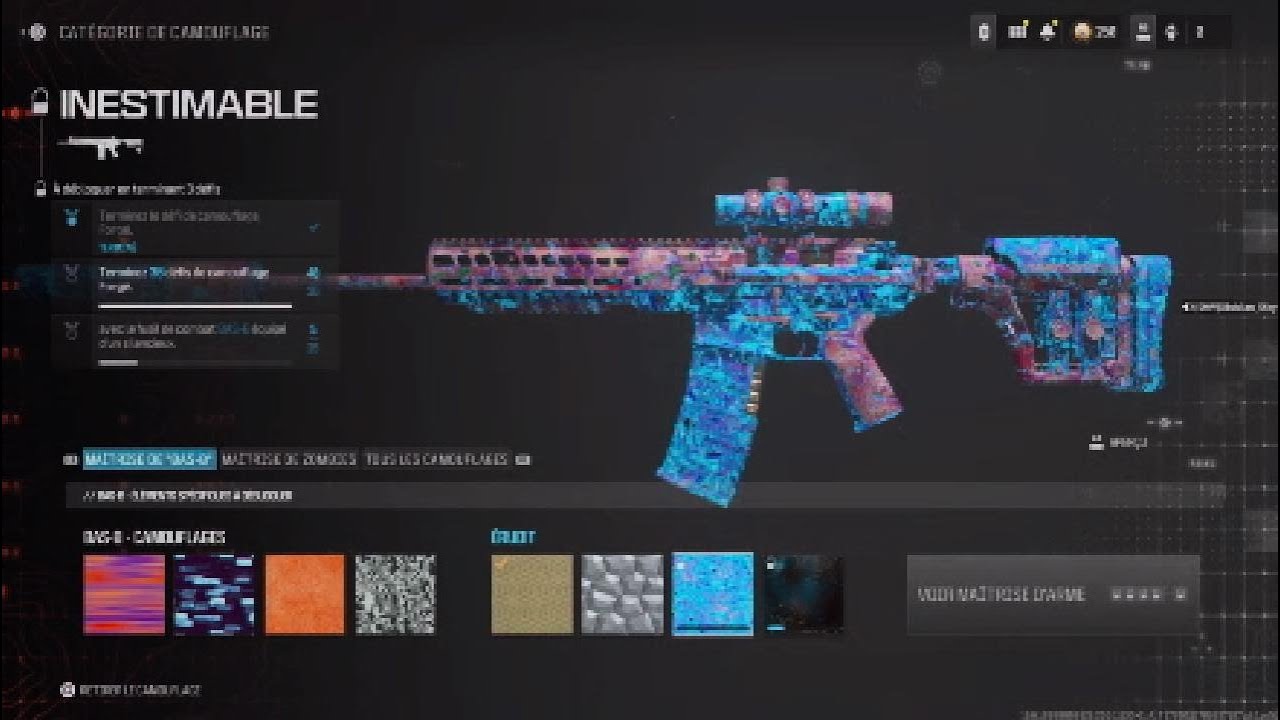 MW3 - Comment débloquer le Camo Inestimable sur la BAS-B #8 - YouTube