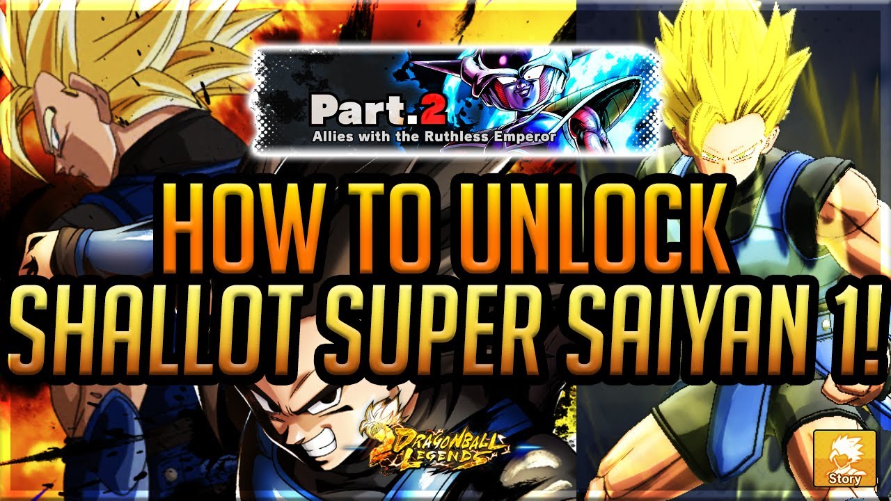 HOW TO UNLOCK SHALLOTS SUPER SAIYAN 1 TRANSFORMATION! | Dragonball ...